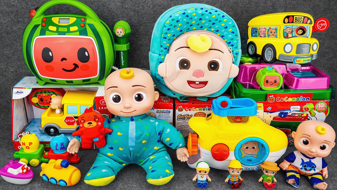 65 min video] COCOMELON Collection Unboxing - Satisfying Unboxing ...