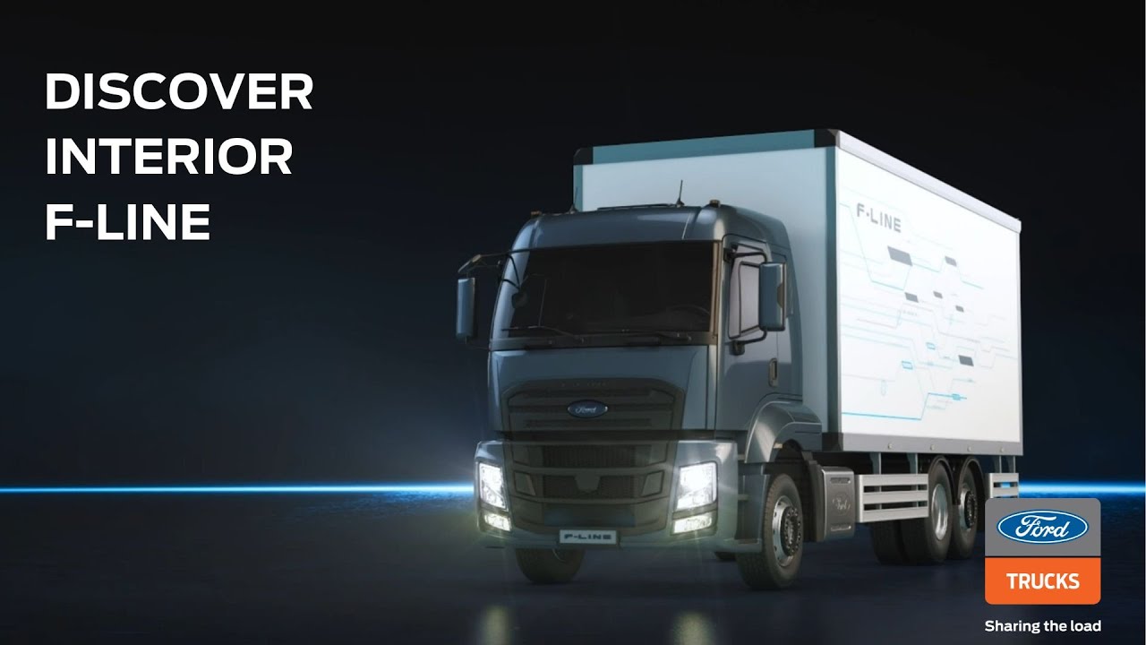Exclusive glimpse into the interior of the Ford F-Line - YouTube