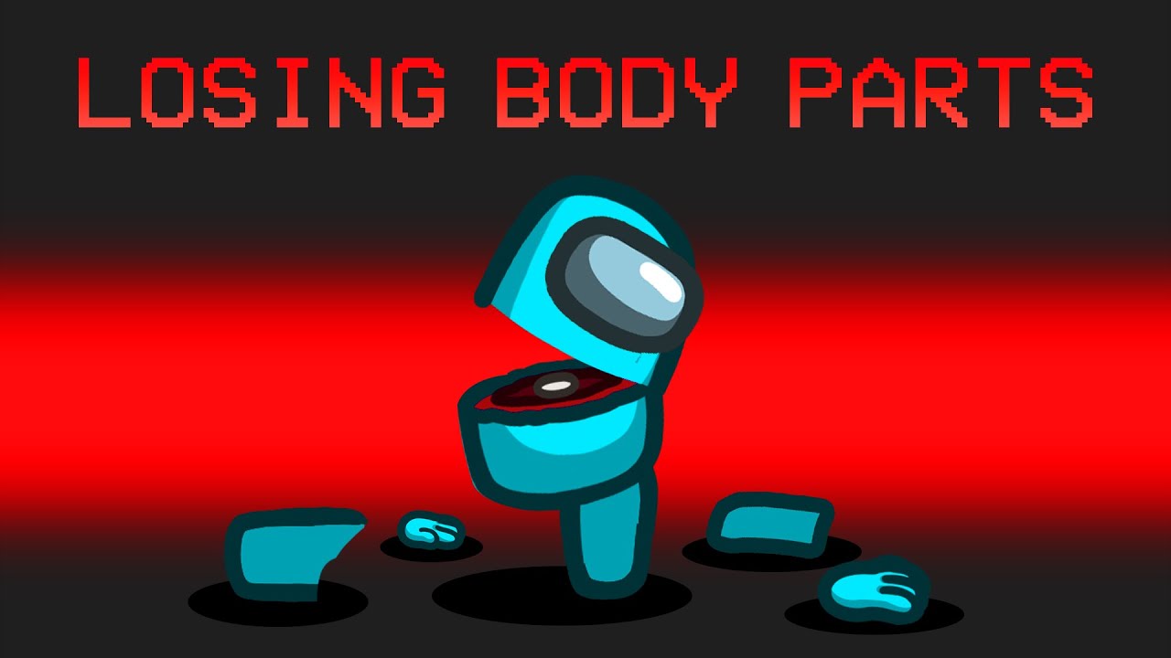 Losing Body Parts Mod in Among Us - YouTube