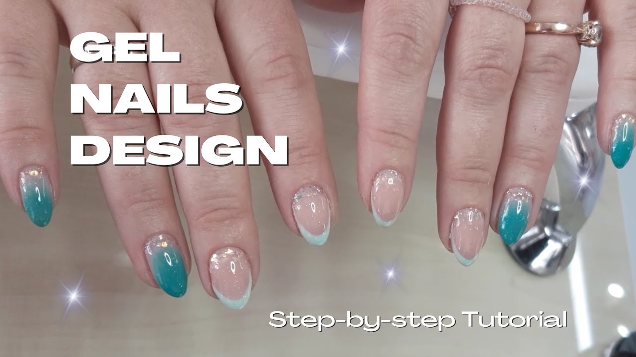Hard Gel Polish Application | Gel Nails Design | Step-by-step Tutorial ...