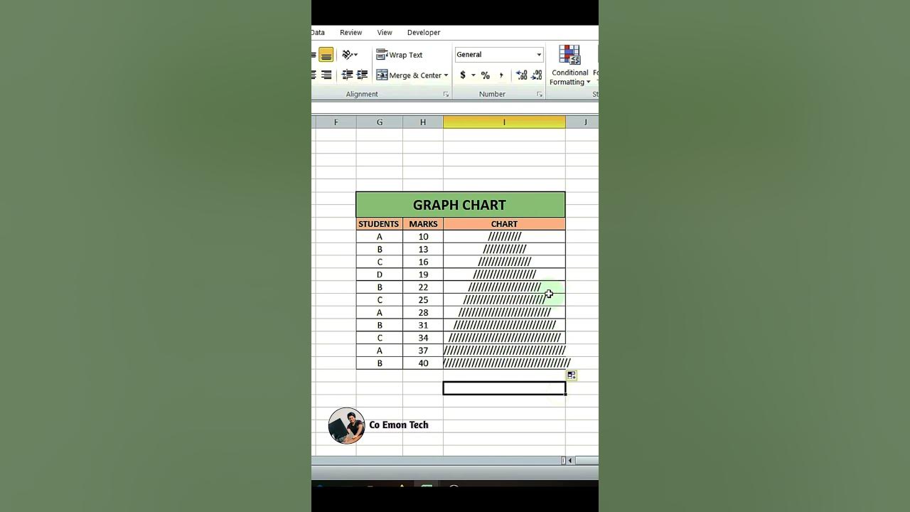 Graph Chart Rept formula #excel #exceltips #tricks #edexcel #exceltutorial #exceltricks - YouTube