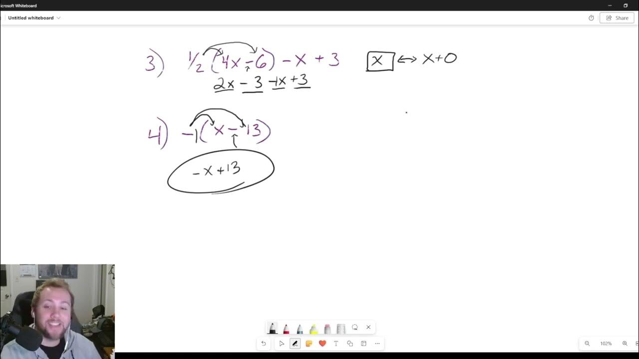 Algebra Boot camp day 1 - YouTube