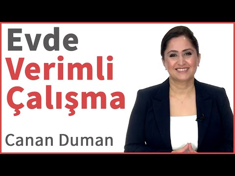 Evde Verimli Çalışmanın İpuçları | Canan Duman | DenizBank Deniz Akademi