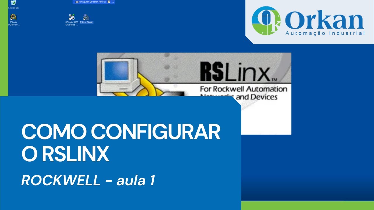 ROCKWELL: COMO CONFIGURAR O RSLINX - YouTube