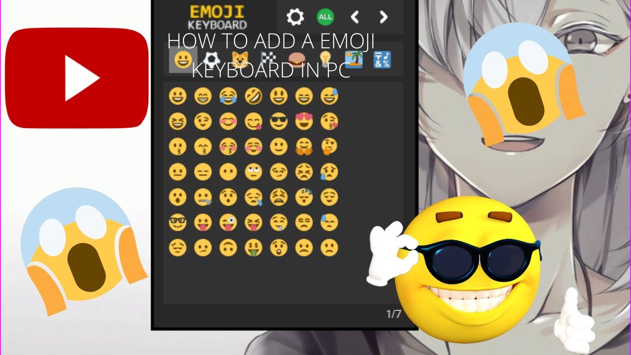 how to download emoji keyboard for pc window 7 | emoji keyboard | 100% ...