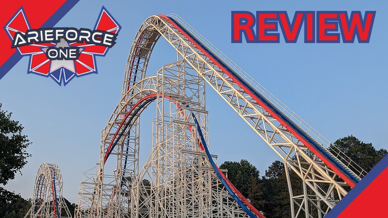 ArieForce One Review INSANE RMC Roller Coaster At Fun Spot Atlanta arieforce-one-review-insane-rmc-roller-coaster-at-fun-spot-atlanta