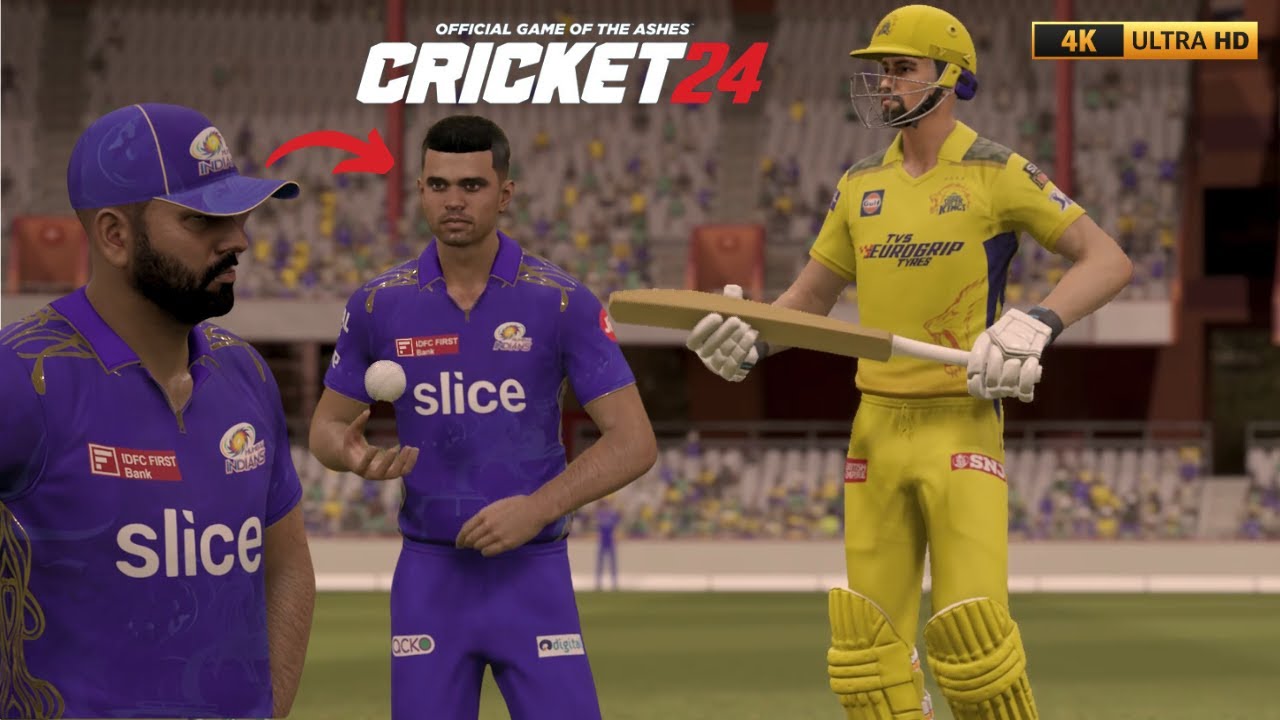 Sameer Rizvi Debut vs Arjun Tendulkar Debut | IPL fever | Career mode ...