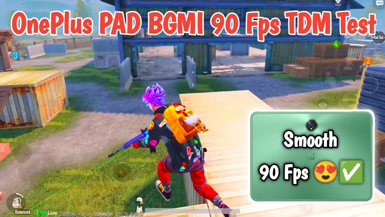 😍 OnePlus PAD BGMI 90 Fps TDM Test | Smooth 90 Fps - YouTube