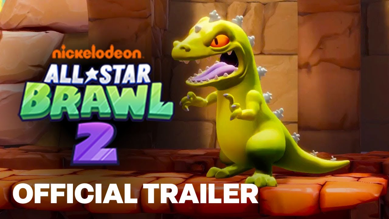 Nickelodeon All Star Brawl 2 Official Reptar Spotlight Trailer - YouTube