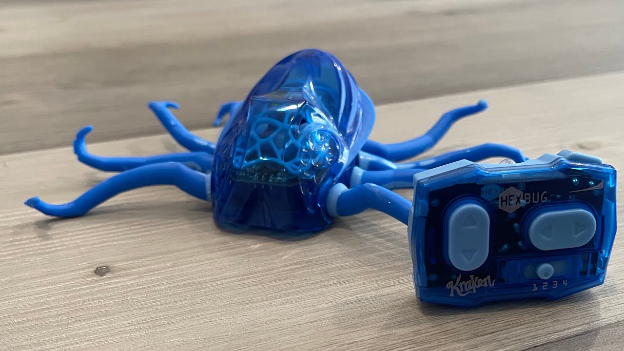 Hex Bug blue Rc Kraken Review - YouTube