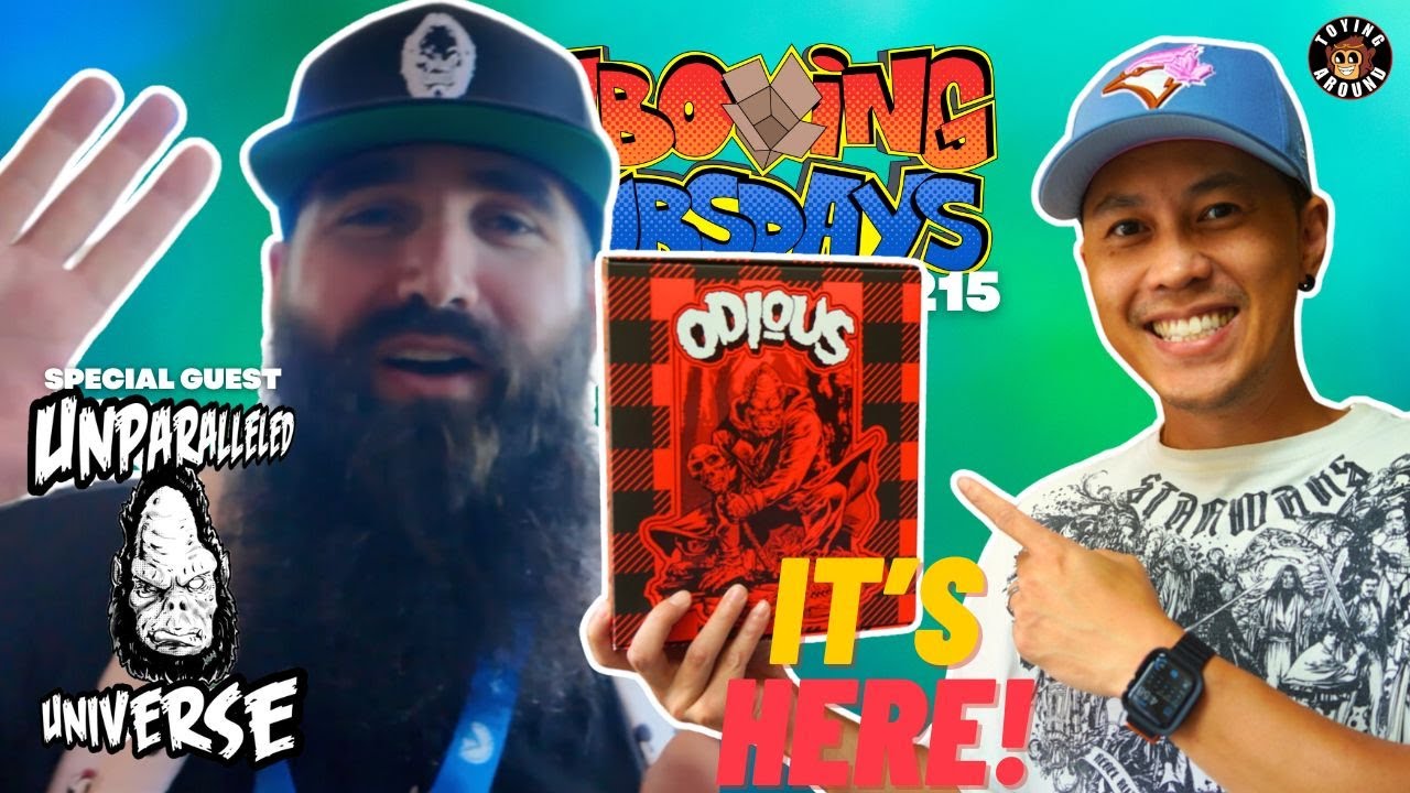 Toy maker & toy tuber Unparalleled Universe - Unboxing Thursdays EP215 ...