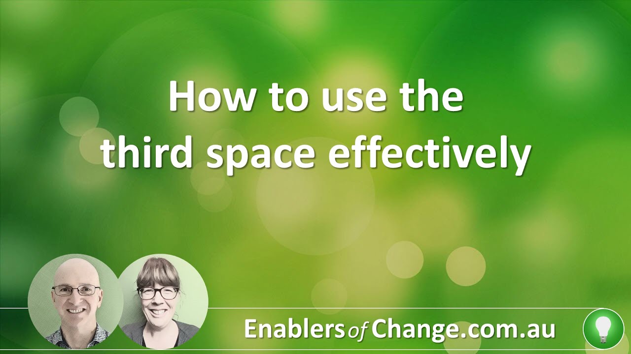 How to use the third space effectively - YouTube