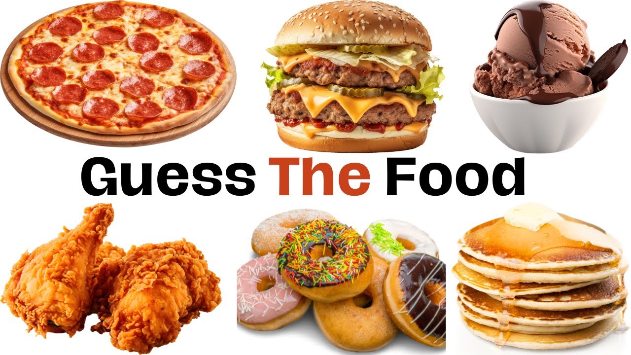 Guess The Food 🍔 🍛 🍜 | Popular Foods, Snacks & Meals - YouTube