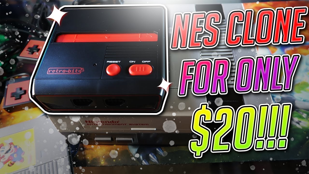 I Bought a NES Clone for only $20!!! Is it any good? | Mikeinoid - YouTube