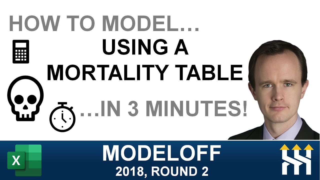 How to use an actuarial table in 3 mins - YouTube