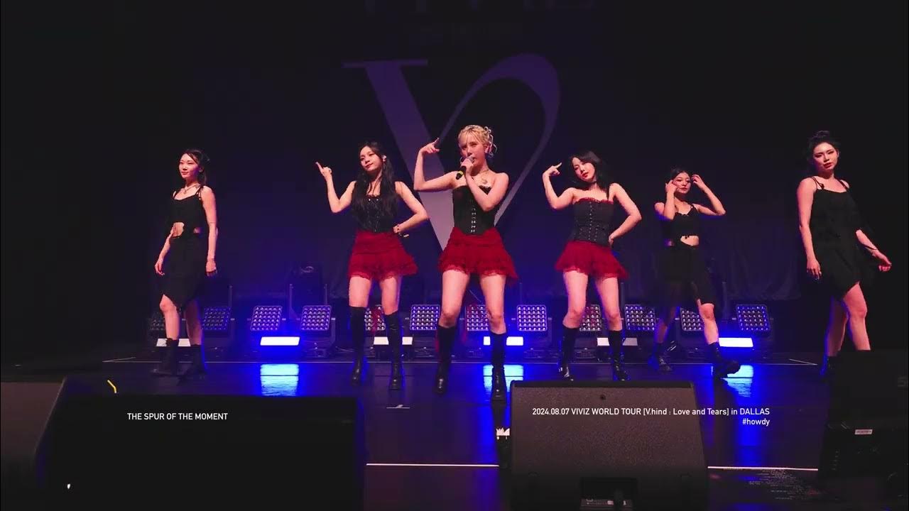 240807 VIVIZ 비비지 : MANIAC | 2024 VIVIZ WORLD TOUR [V.hind : Love and Tears] in DALLAS - YouTube