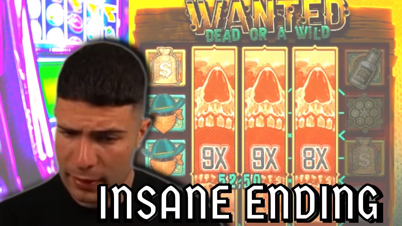 INSANE MAX Win on Wanted Dead Or A Wild! Biggest Slot Wins Today! (08 ...