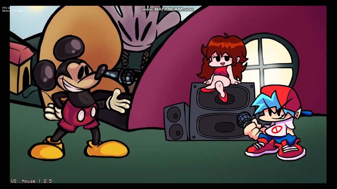 FNF Vs Mouse 2.5 v2 Release! ( 2 battles ) - YouTube