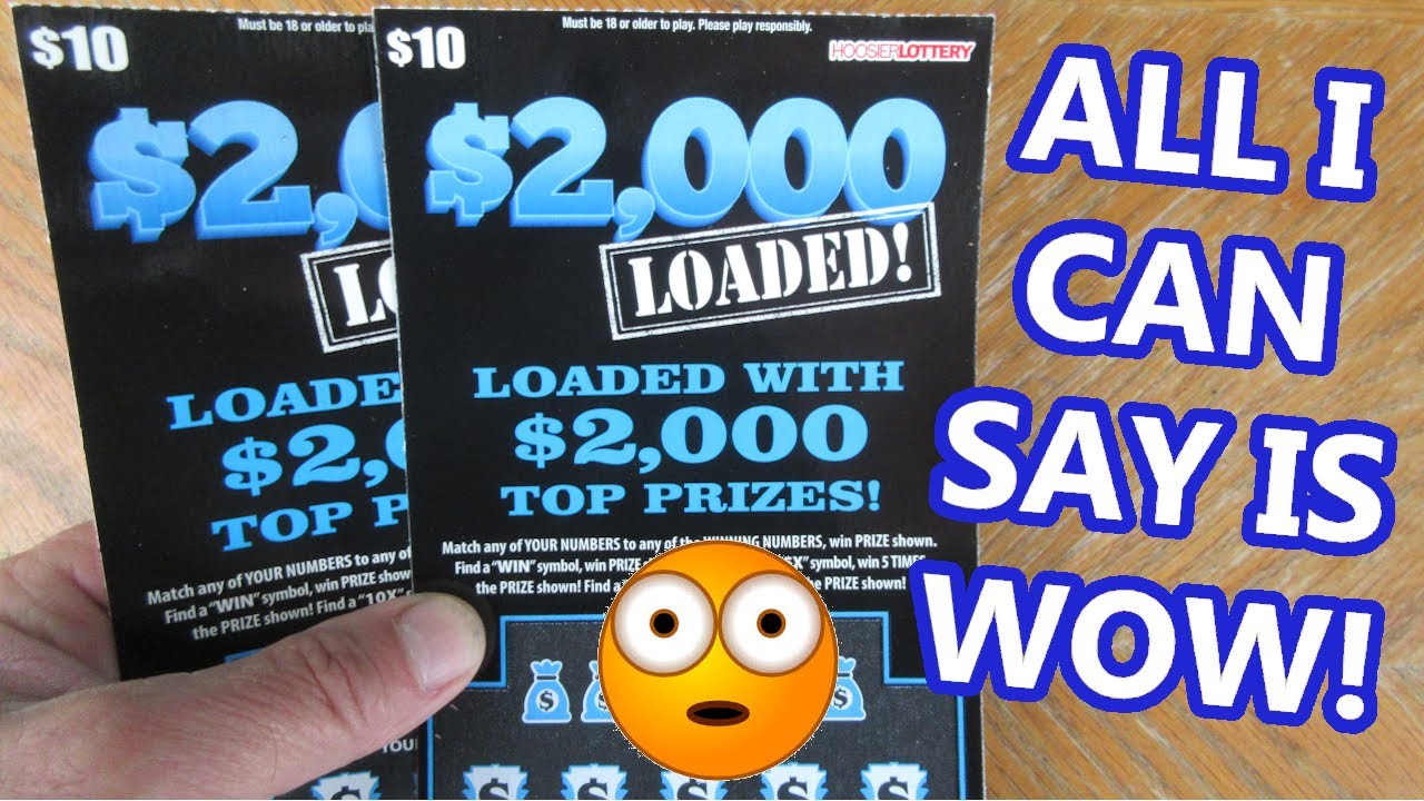 These 2 Lottery Tickets were "LOADED" With..... - YouTube