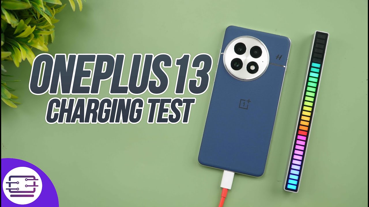 OnePlus 13 Charging Test ⚡️ 100W SuperVOOC 🔋 - YouTube