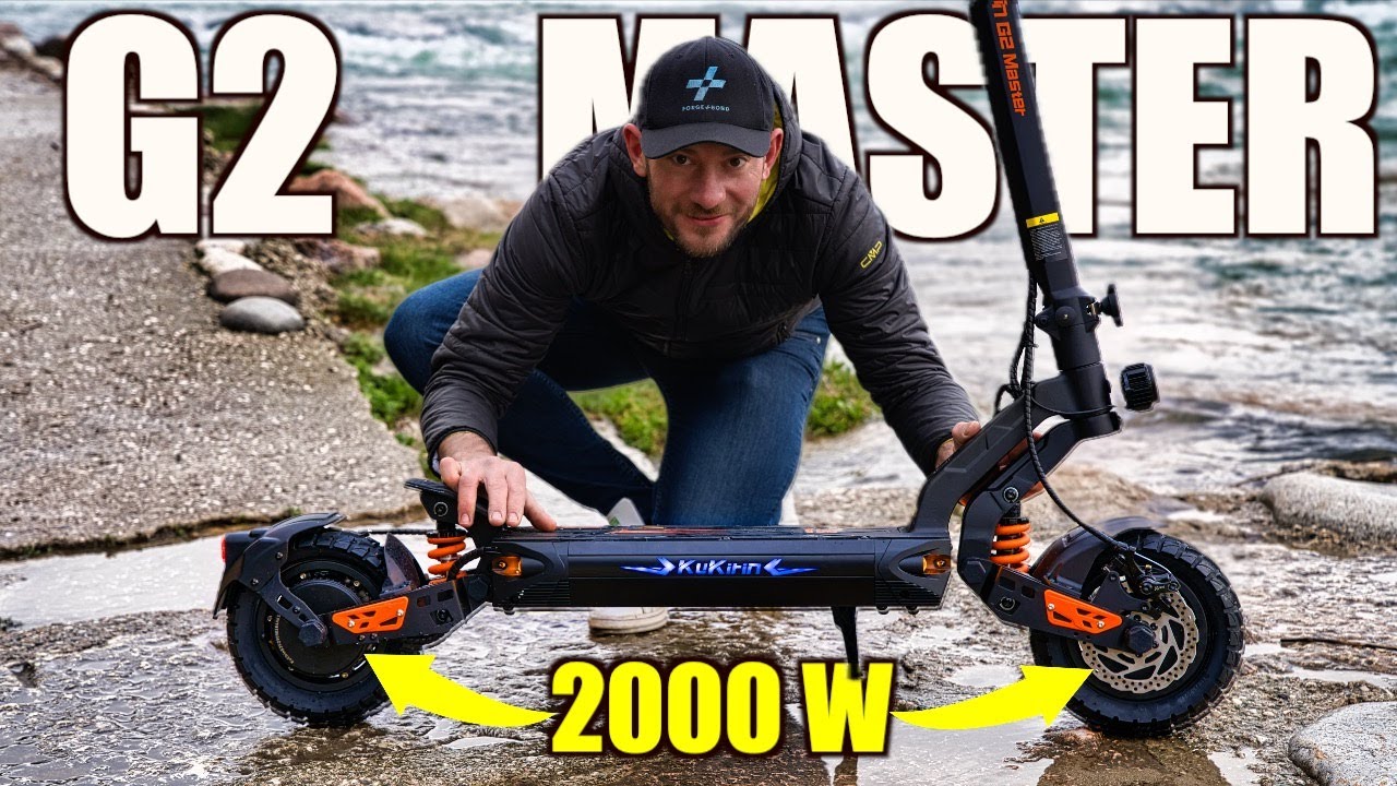 IL PIÙ BELLO di SEMPRE !! MONOPATTINO KUKIRIN G2 MASTER…NOVITÀ 2024 ...