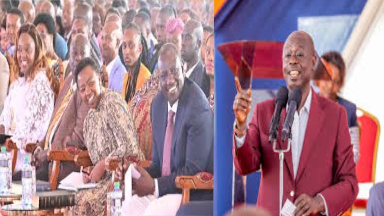 LISTEN WHAT DP RIGATHI TOLD PRESIDENT RUTO AND RACHEL RUTO FACE TO FACE ...