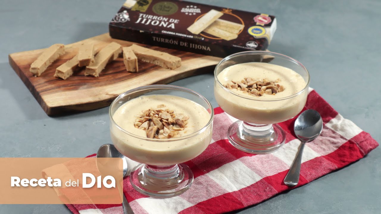 Crema de turrón rápida con 3 ingredientes!!! - YouTube