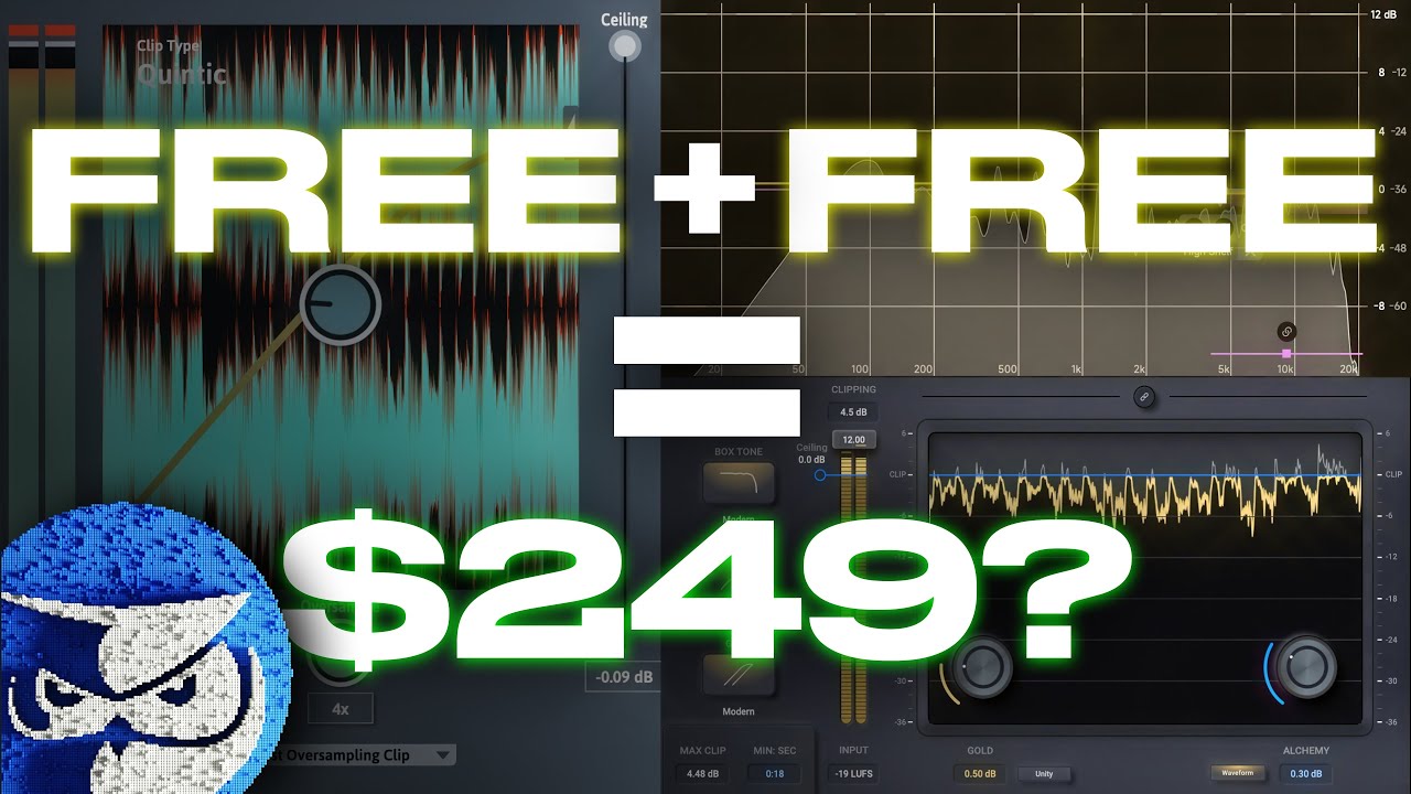 Recreating EXPENSIVE Plugins with FREE Plugins (Gold Clip, Saturn 2 ...