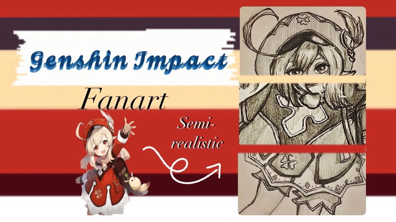 Genshin Impact Fanart: Spark Knight Klee Semi-realistic - YouTube