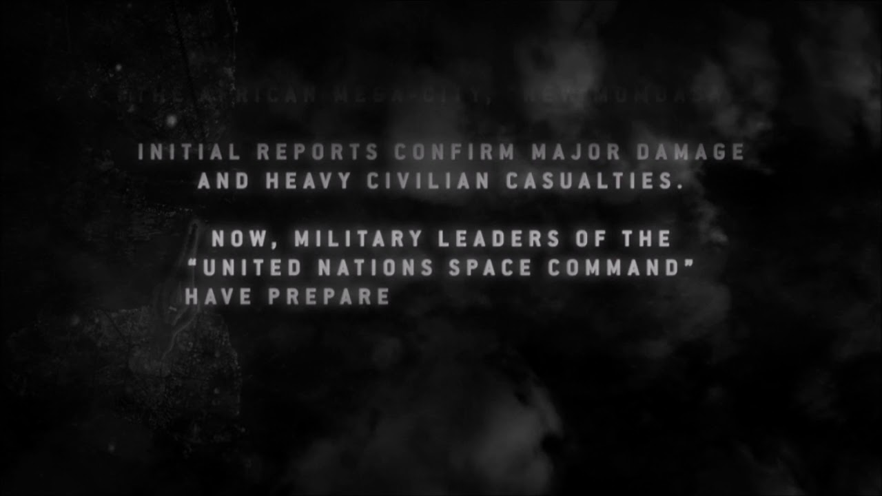 (Rough Cut) Halo 3: ODST: opening Text Crawl: Audio Described (# ...