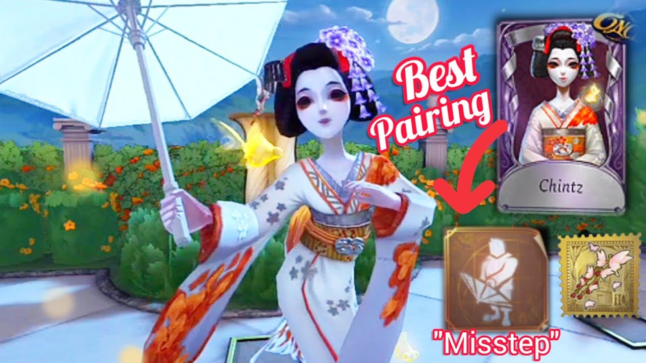 Identity V Rank | turn out Geisha ONCE Chintz Skin suits this Misstep Emote best! - YouTube