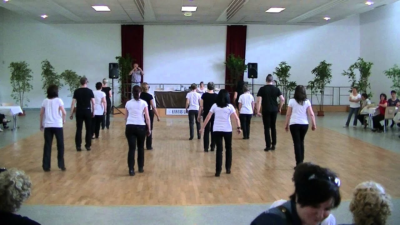 Kansas Line Dance : intercours intermédiaires avec Guillaume - YouTube