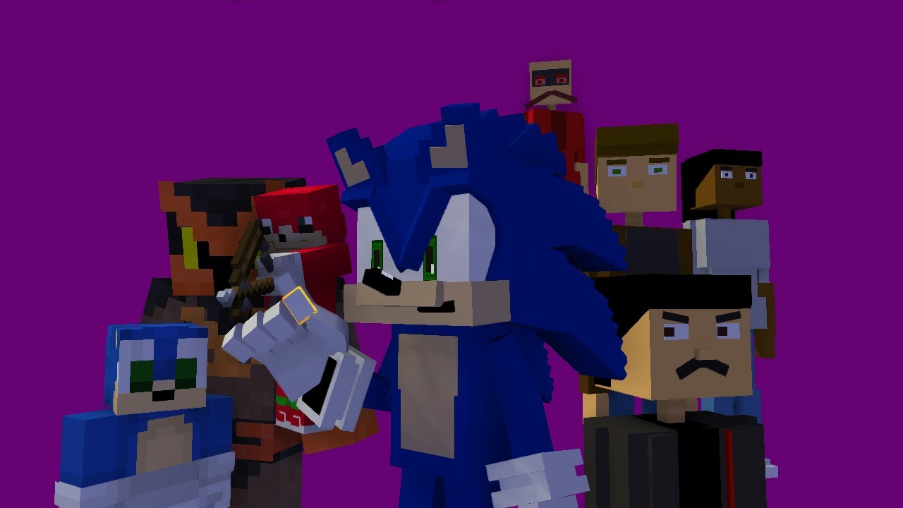 SONIC THE MOVIE MUSICAL MINECRAFT VERSION - YouTube