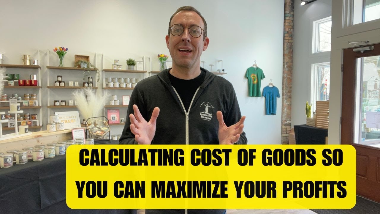 How To Calculate Cost of Goods for Candles - Don't Forget These - YouTube