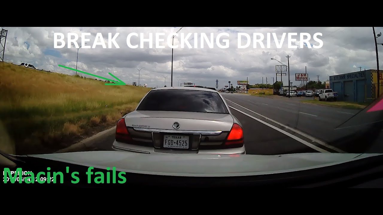 BRAKE CHECKING | IDIOT | AGGRESIVE DRIVERS COMPILATION |part 13| - YouTube