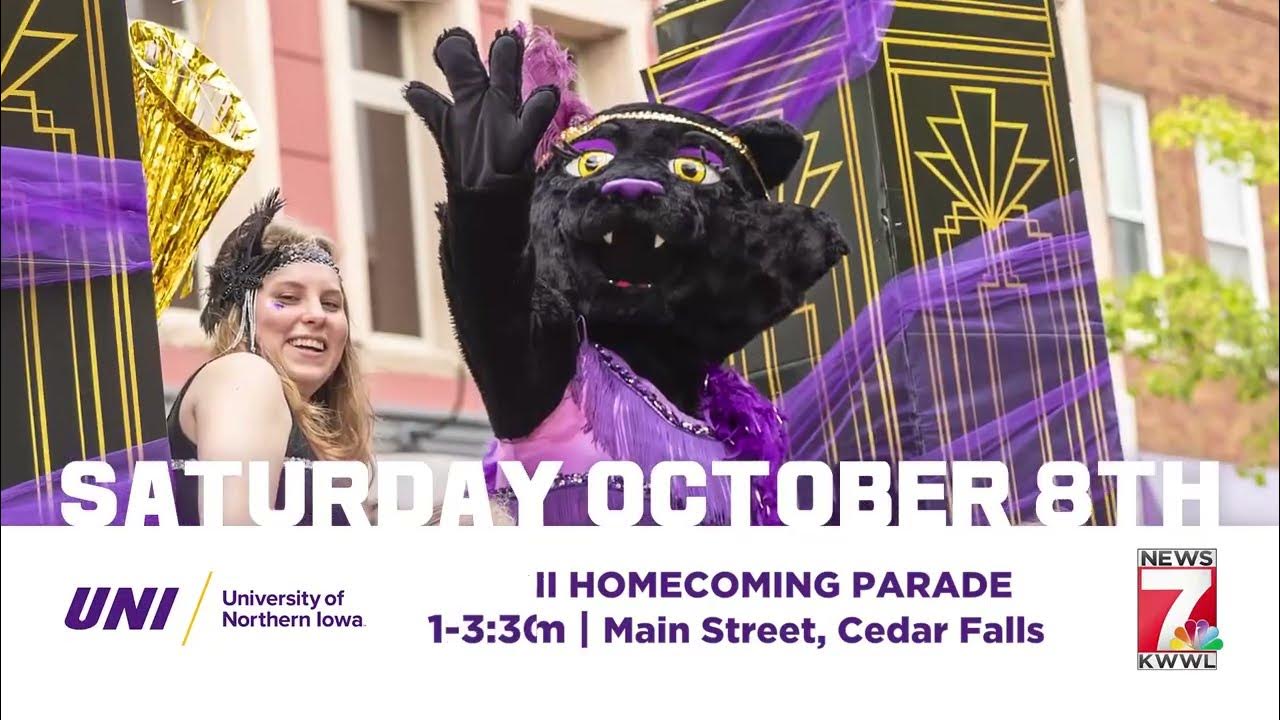 UNI Homecoming Parade 2022 - YouTube