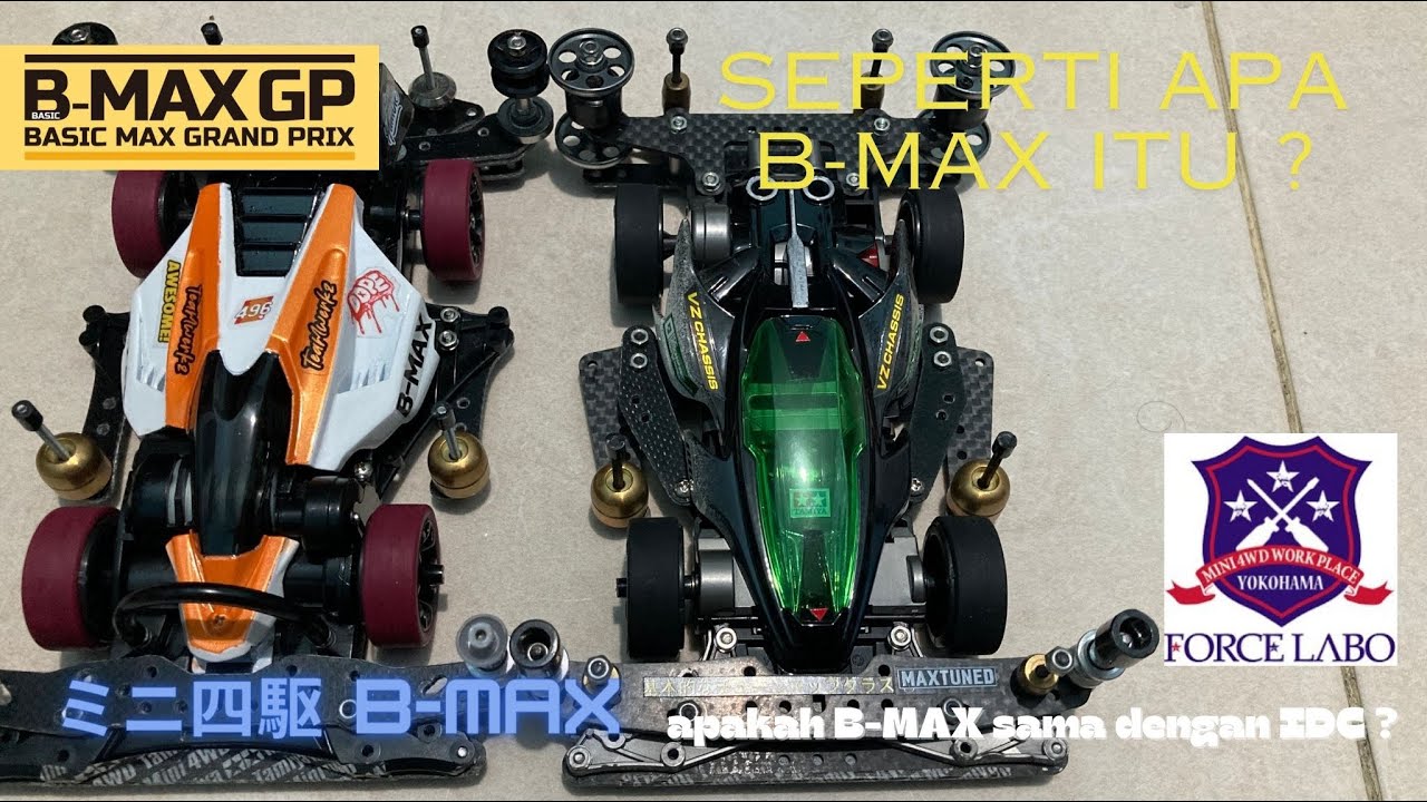 Tamiya Mini 4wd (bahas regulasi b-max yang sebenarnya seperti apa ...