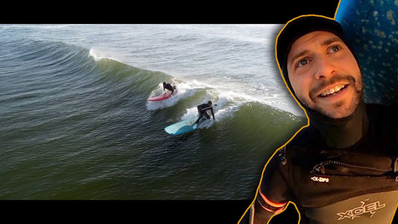 DROP IN LIKE A PRO? - Longboard Surfing Vlog - YouTube