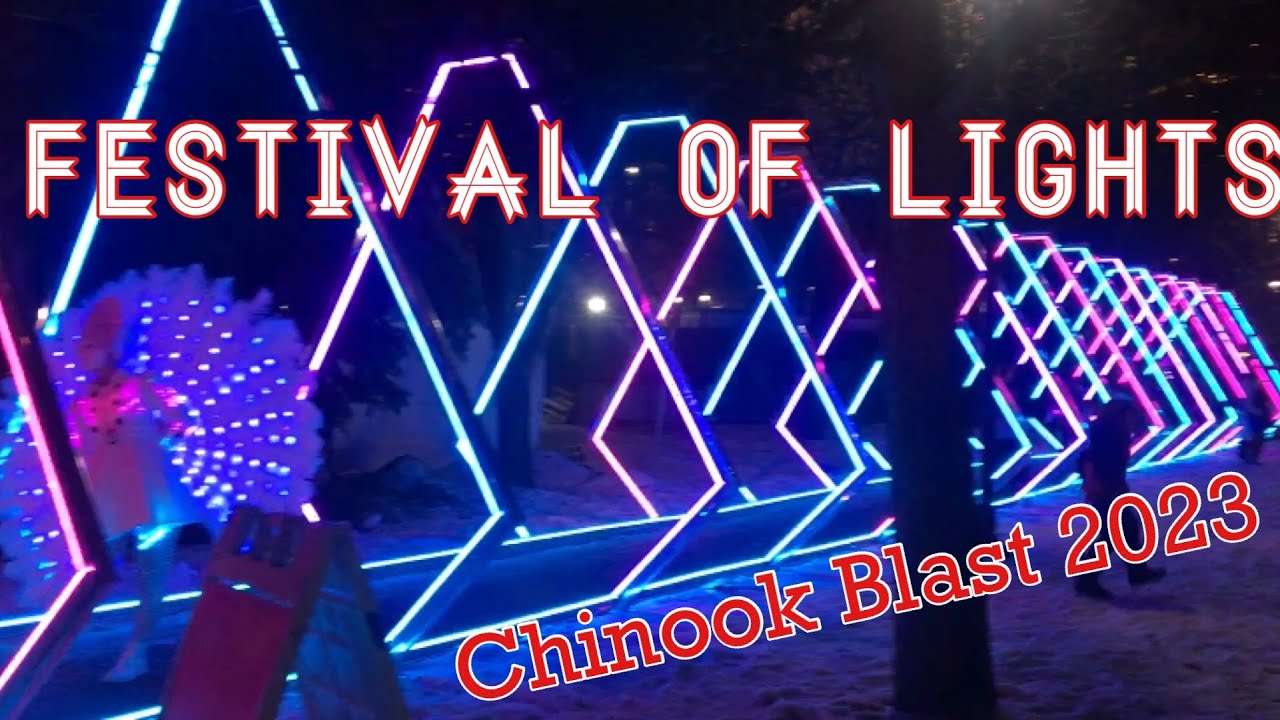 Festival of Lights || Chinook Blast 2023|| Calgary, Canada - YouTube