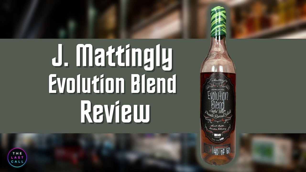 J. Mattingly Evolution Blend Bourbon Whiskey Review! - YouTube