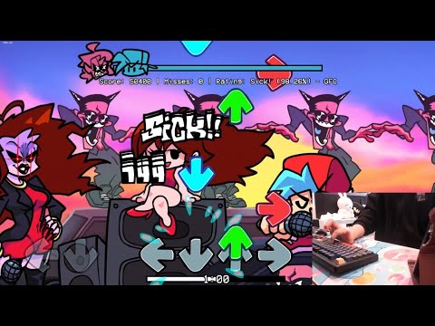 FNF with one hand - YouTube