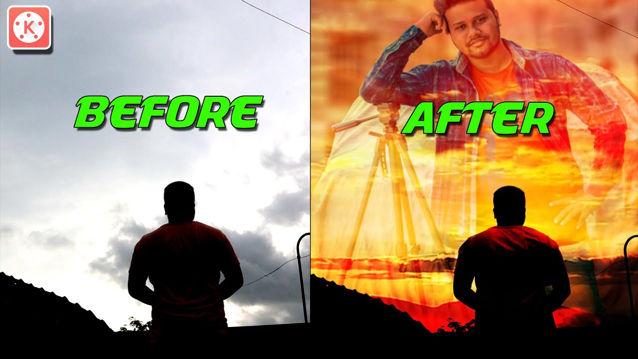 How To Make Sky Photo - Kinemaster Editing - YouTube