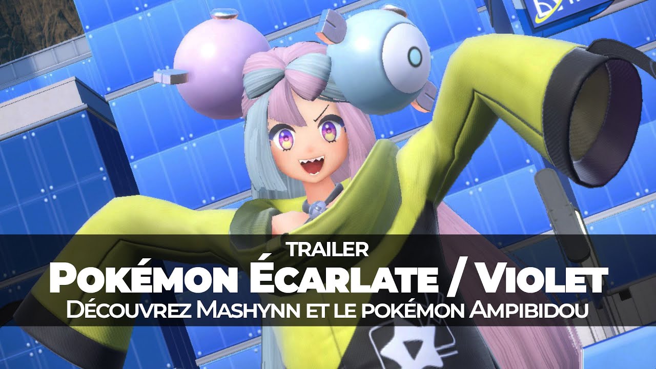 Pokémon Écarlate et Pokémon Violet - Découvrez Mashynn et le pokémon ...