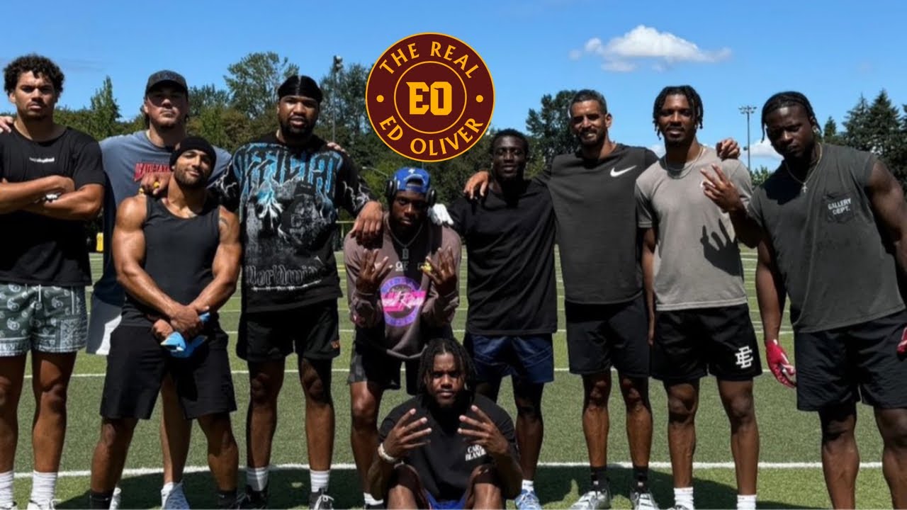 Commanders Players Work out in Oregon. Jayden Daniels off-season ...