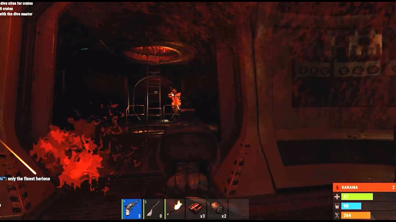 killing mp5 guy with revo in underwater lab - YouTube