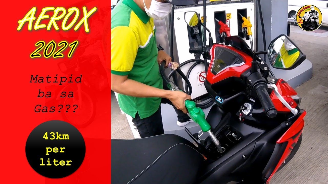 Aerox 2021 Fuel Consumption/Gas Consumption - YouTube
