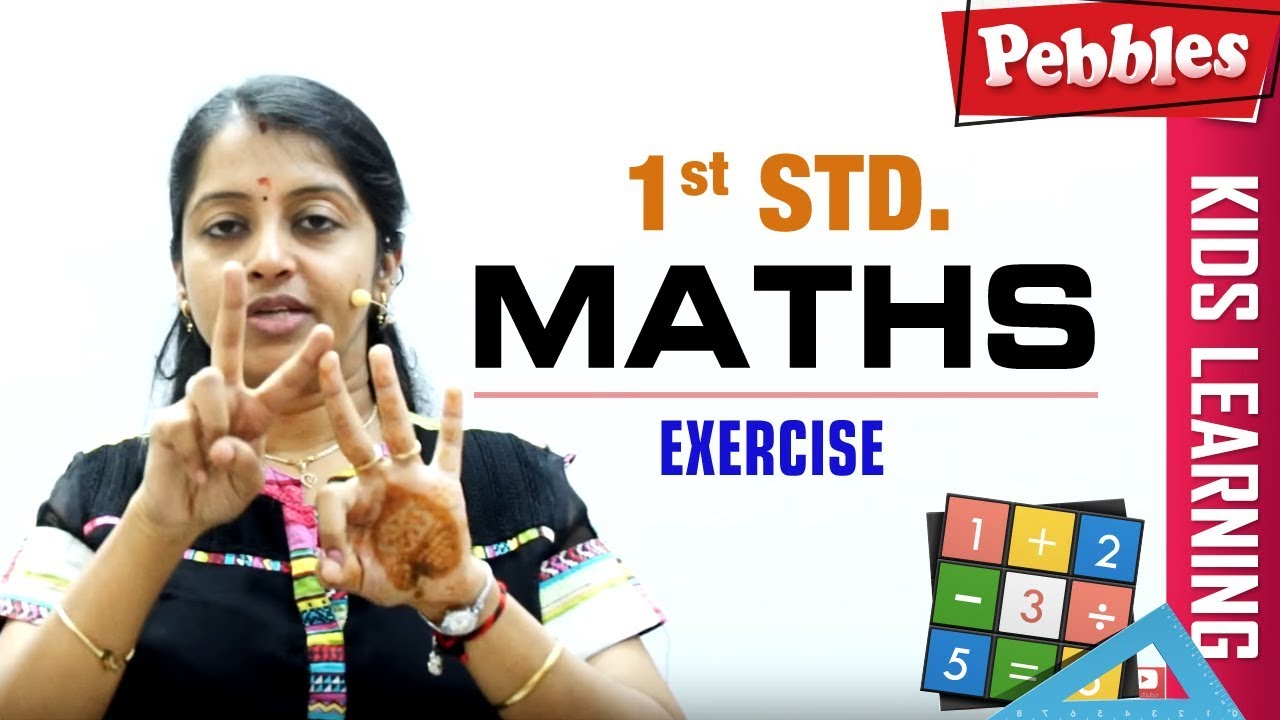Mathematics For 1st STD | Exercise | Learn Maths For Kids - YouTube