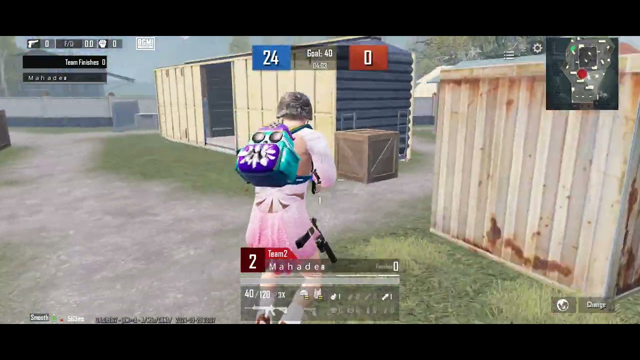 1v1 TDM | INFxKOKO vs. MAHADEA | TDM WAREHOUSE FULL GAMEPLAY | BGMI ...