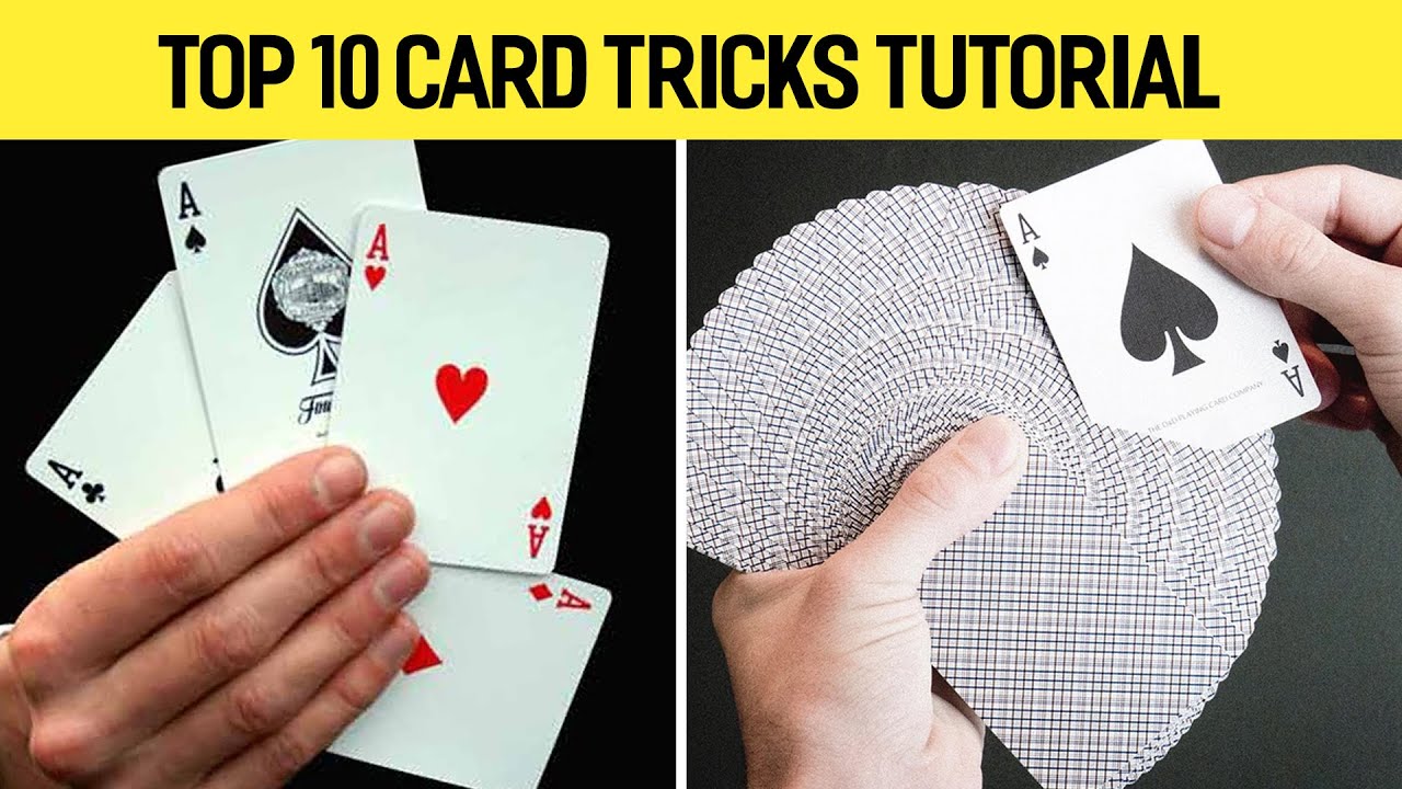 Top 10 Card Tricks Tutorial That You Can Do And Fool Everyone - YouTube