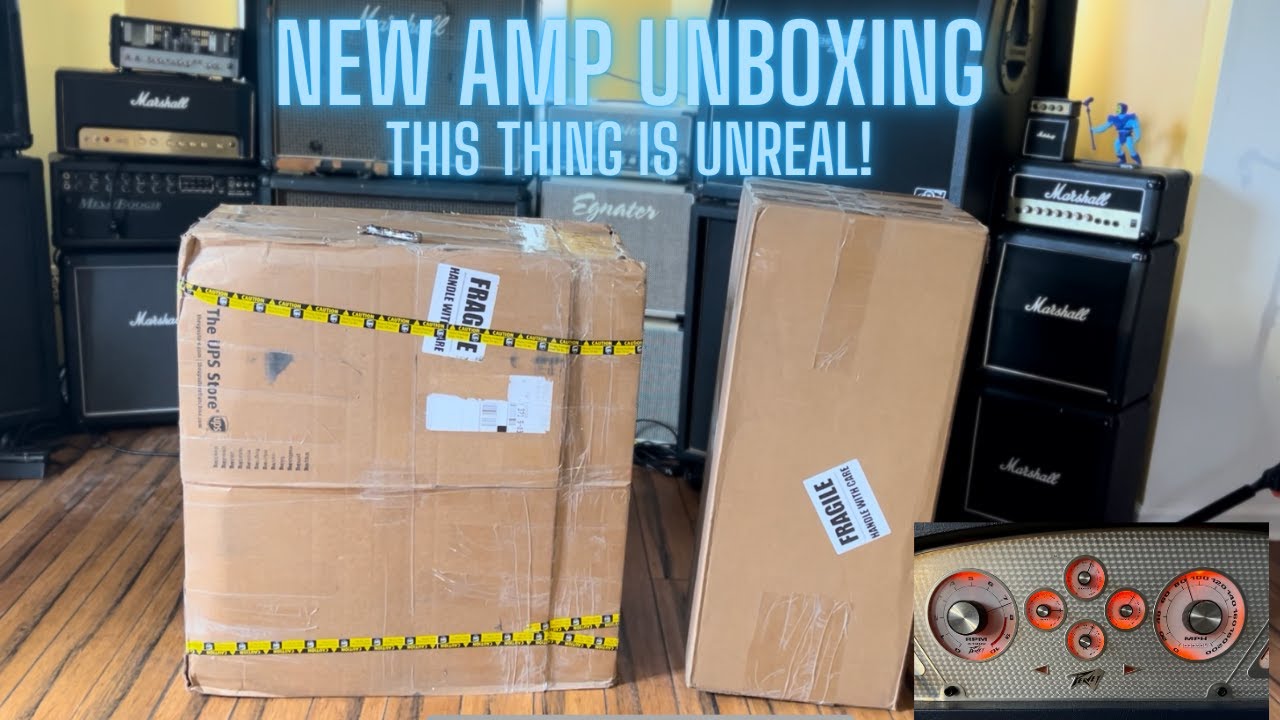 New Amp Unboxing - Check Out This Insane Amp! - Peavey Wiggy - Dweezil ...